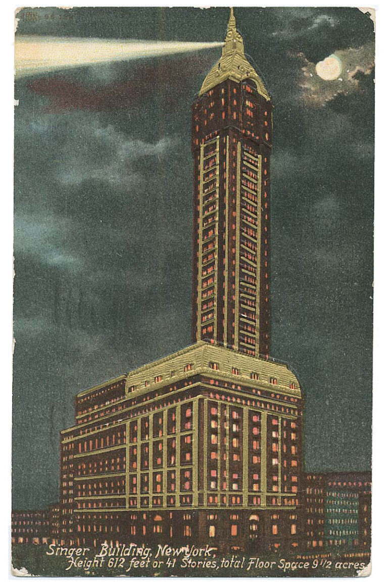 Singer Building - World's Tallest Towers