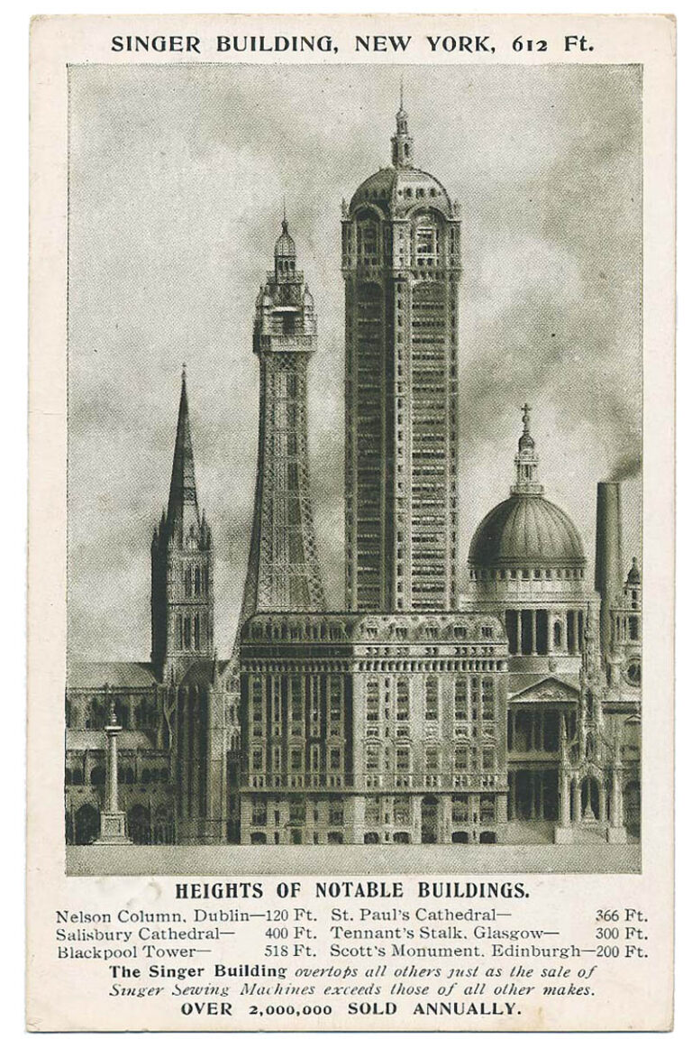 Singer Building - World's Tallest Towers