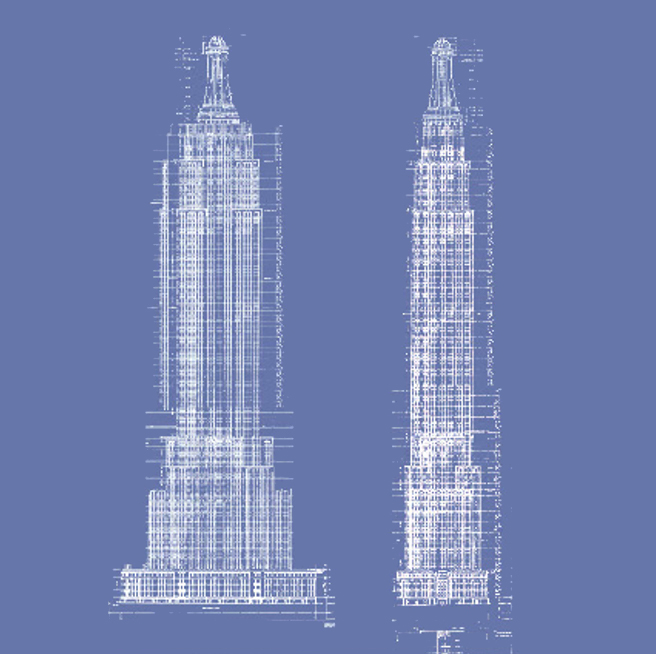 Empire State Building Blueprints