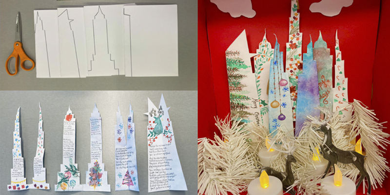 Skyscraper-Shaped Holiday Cards - The Skyscraper Museum