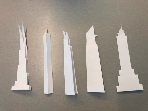 Skyscraper-Shaped Holiday Cards - The Skyscraper Museum
