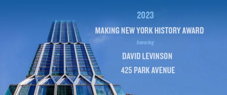2023: David Levinson, CEO of L&L Holding Company and 425 Park Avenue ...