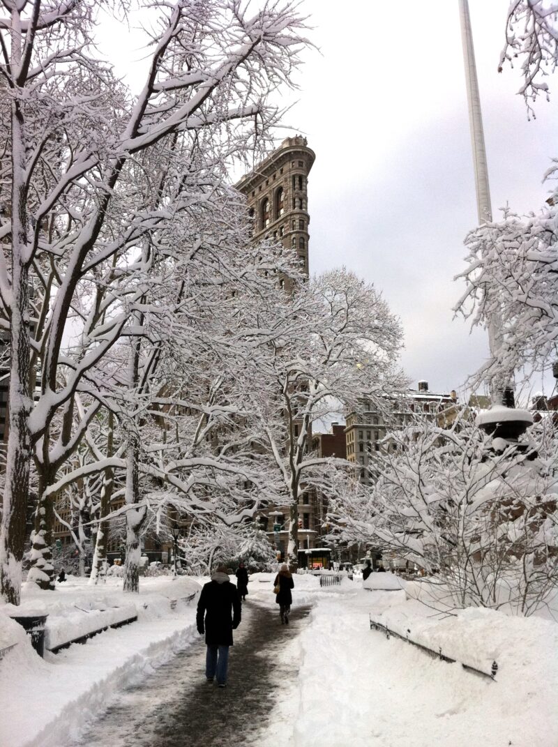Winter Wonderland Skyline Lanterns - The Skyscraper Museum